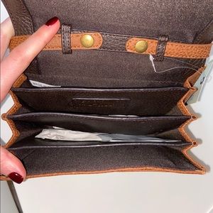 G.H. Bass & Co. | Bags | Bass Faux Brown Leather Crossbody Bag | Poshmark